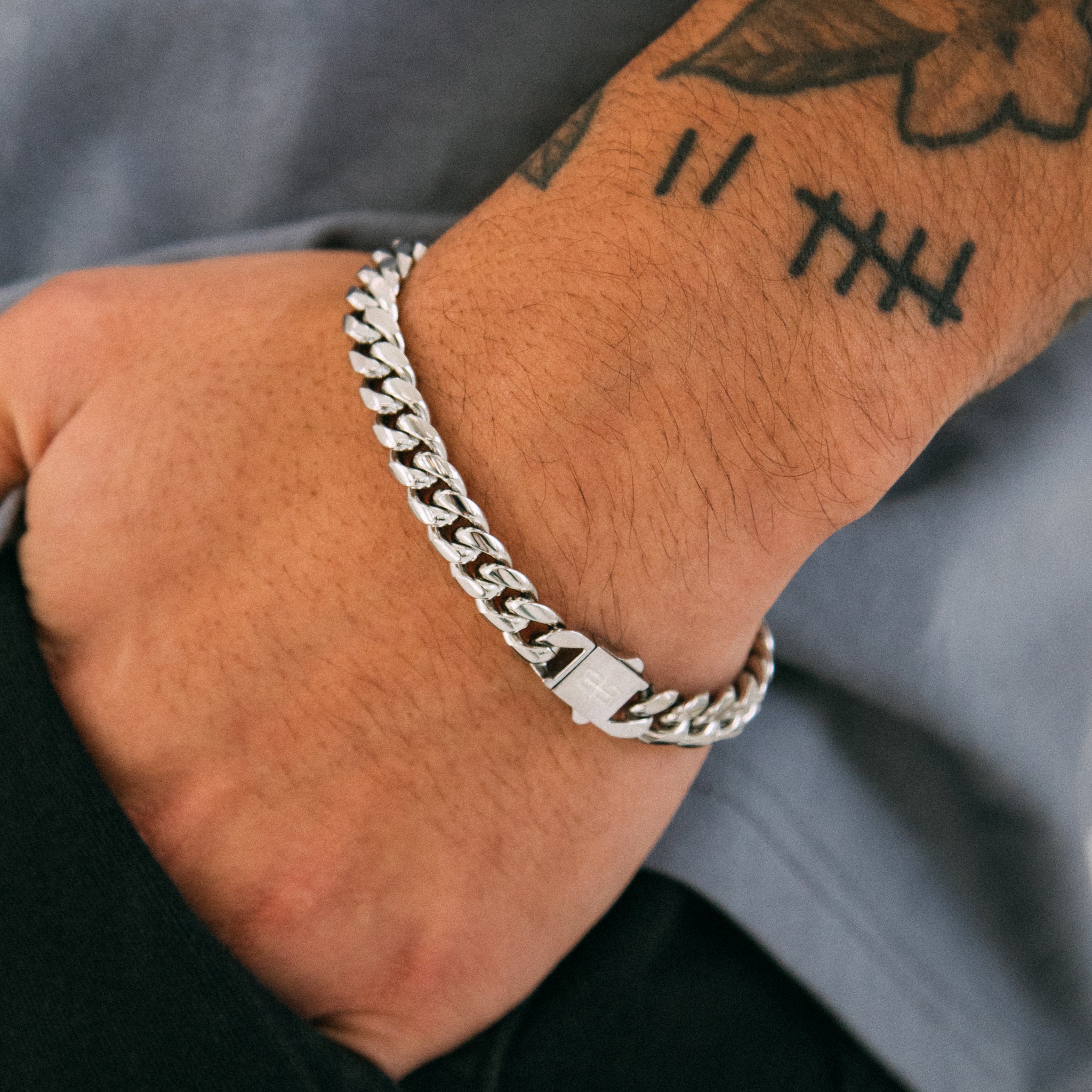 8mm Cuban Bracelet – BCAPS